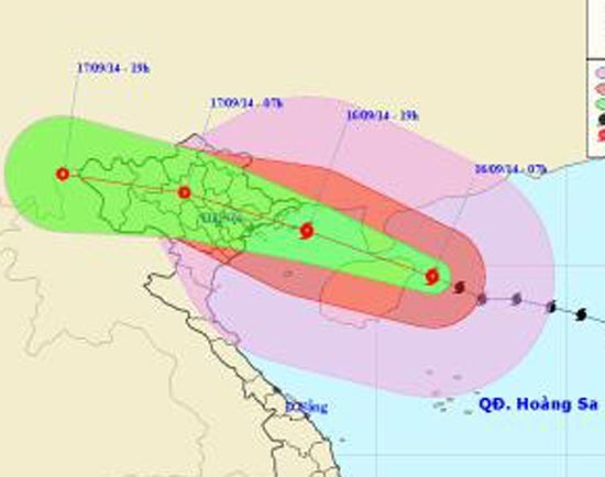 Storm ‘Kalmaegi’ to make landfall in Vietnam’s northern provinces ...